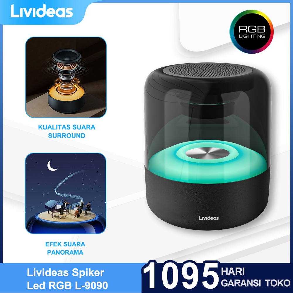 Jual Livideas Spiker bluetooth super bass Speaker Wireless Laptop/Pc ...