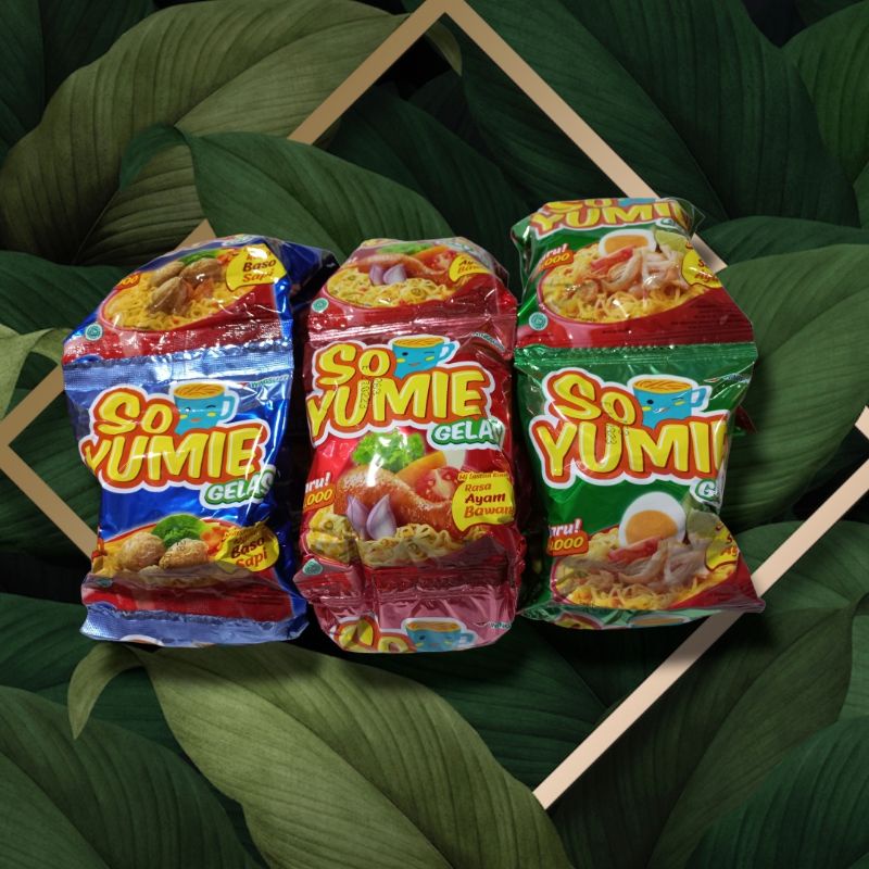 Jual So yumie gelas sachet @30g, Soyumie 1 renceng all variant rasa ...