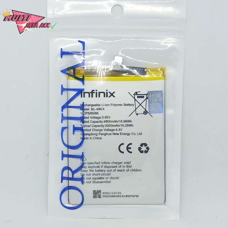 Jual Original 100% Baterai Infinix BL-49KX Note 11 X663B battery ...