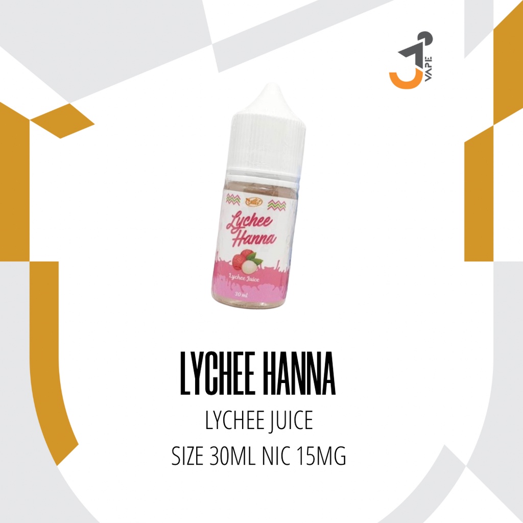 Jual LYCHEE HANNA PODS FRIENDLY 30ML 15MG BY DR JUICE E-LIQUID | Shopee ...
