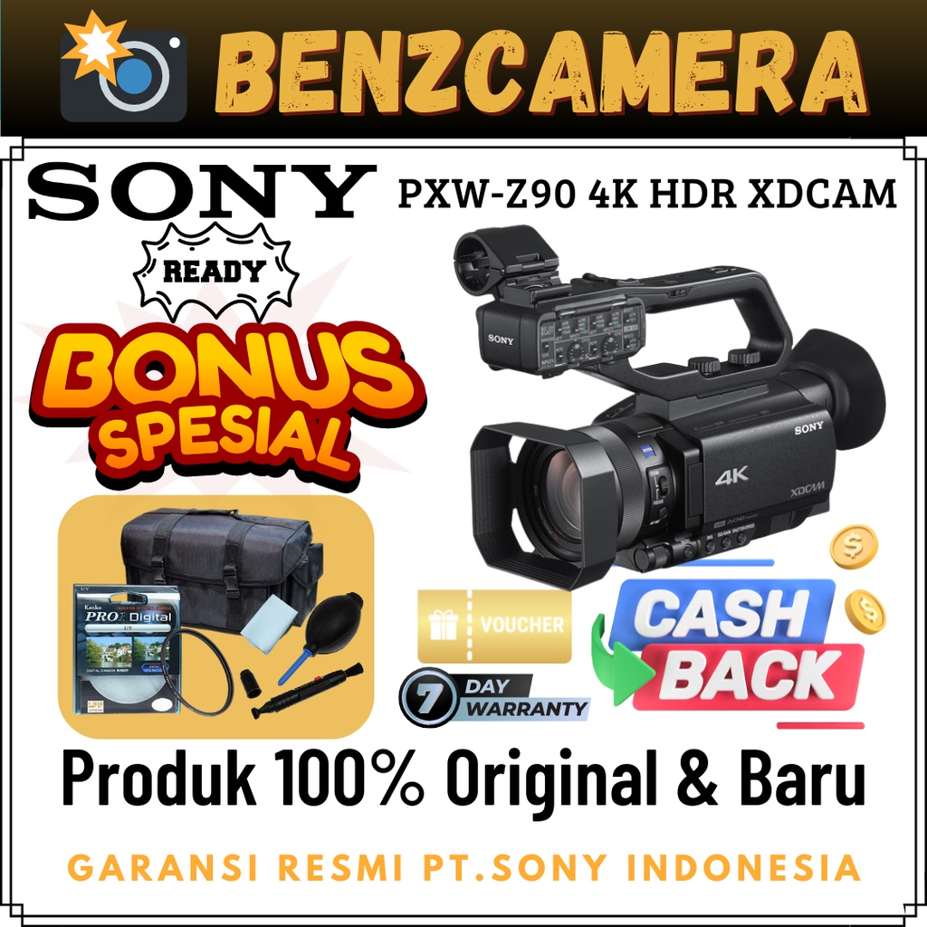 Jual Sony PXW-Z90 4K HDR XDCAM | Shopee Indonesia