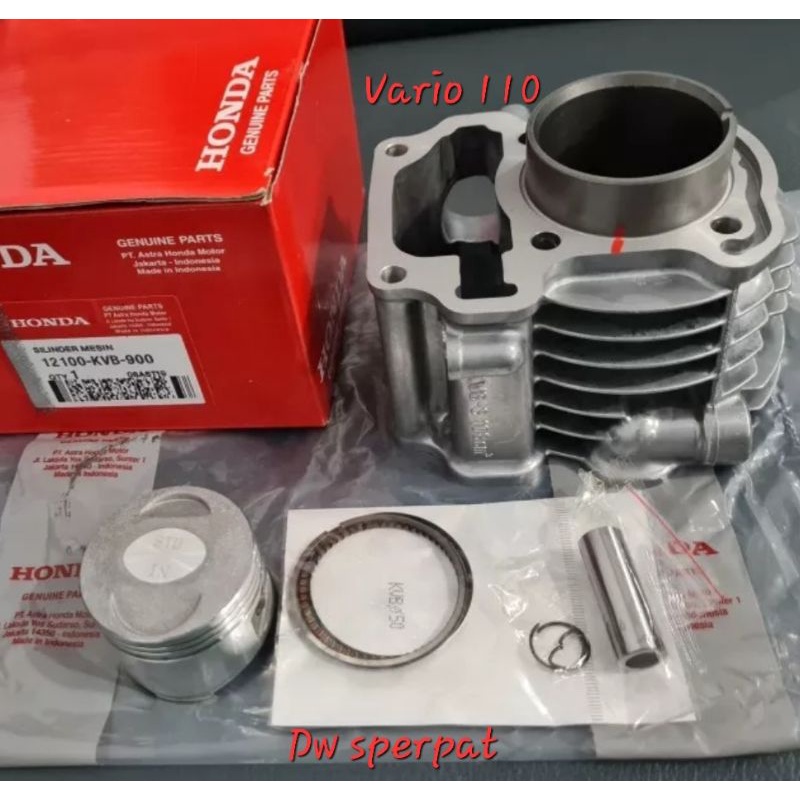 Jual Blok Seher Set + Piston Cylinder Mesin Vario 110 ( KVB ) | Shopee ...