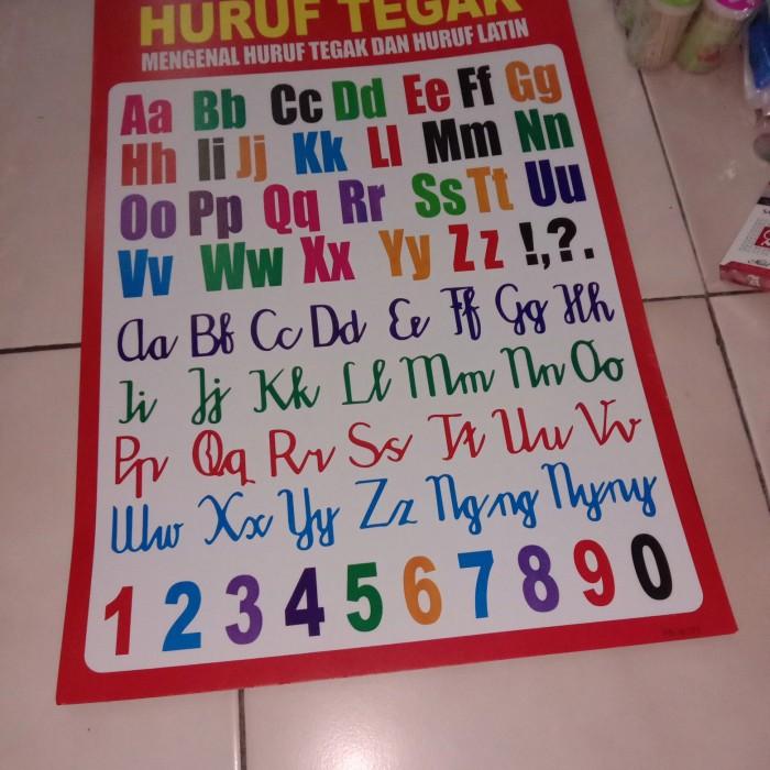 Jual Room Divider Poster Huruf Tegak Dan Huruf Latin | Shopee Indonesia