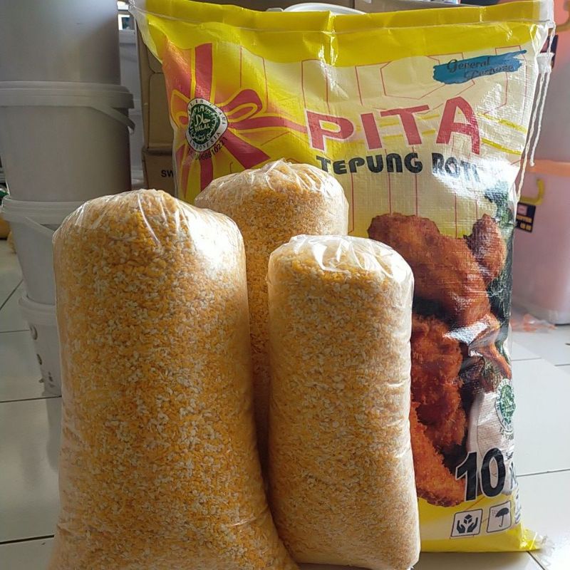 Jual Tepung Roti 1 Kg Pita / Breadcrumb / tepung panir | Shopee Indonesia