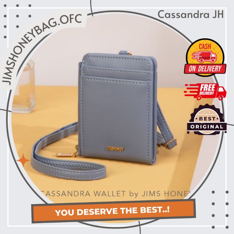 Jual DOMPET ID CARD HOLDER SLING BAG KARTU LIPAT KALUNG KECIL KULIT ...