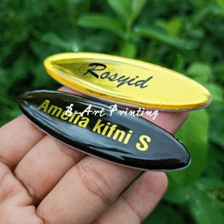 Jual Papan Nama Name Tag Nama Dada Dokter Siswa Guru Bidan Apoteker ...