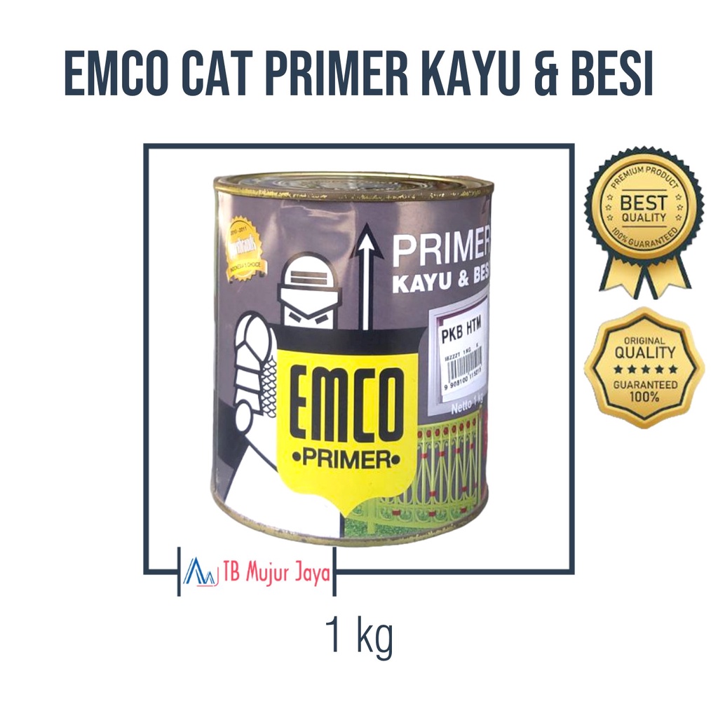 Jual Cat EMCO PRIMER Kayu dan Besi 1 kg | Shopee Indonesia