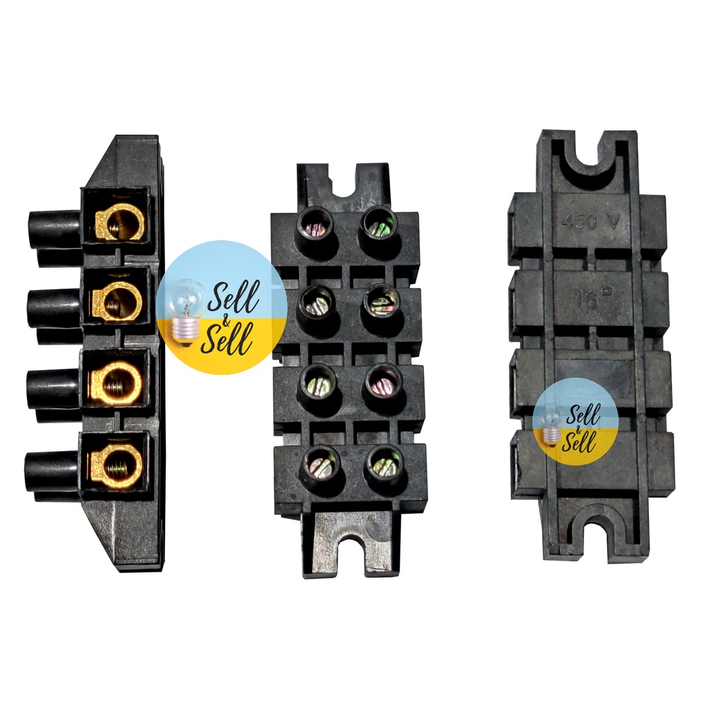 Jual Terminal OKA Plastik 1 Phase 16mm 450V / Terminal Plastik KWH ...