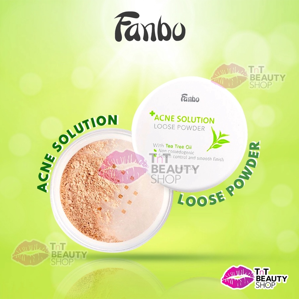 Jual Fanbo Acne Solution Loose Powder 20gr- Bedak tabur khusus untuk ...