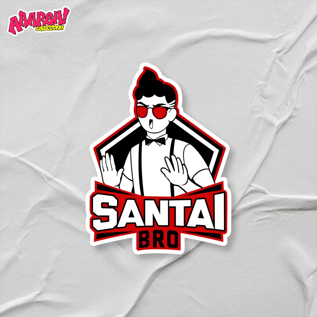 Jual Stiker Battle Emote Mobile Legends | Santai Bro | Shopee Indonesia