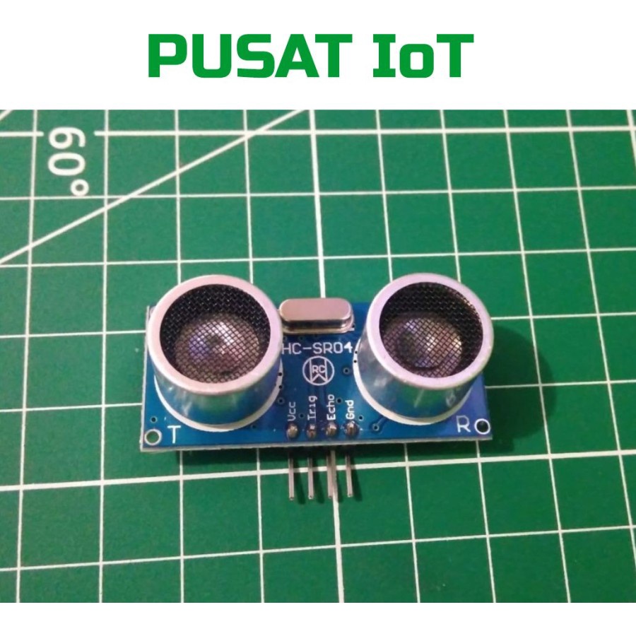 Jual Sensor Ultrasonic Hc Sr04 Arduino Nodemcu Raspberry Shopee Indonesia