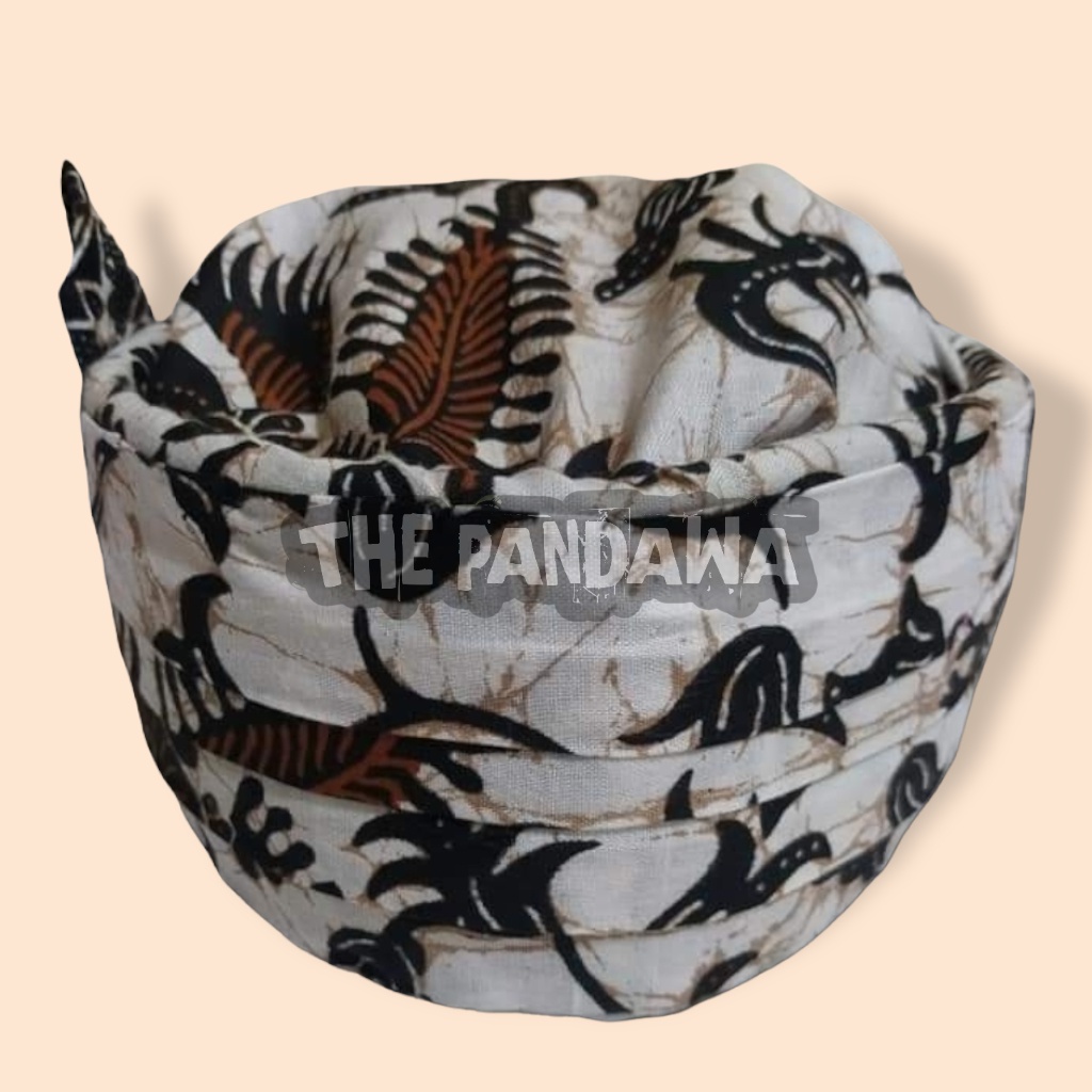 Jual iket sunda candra sumirat motif batik - peci sorban iket sunda ...