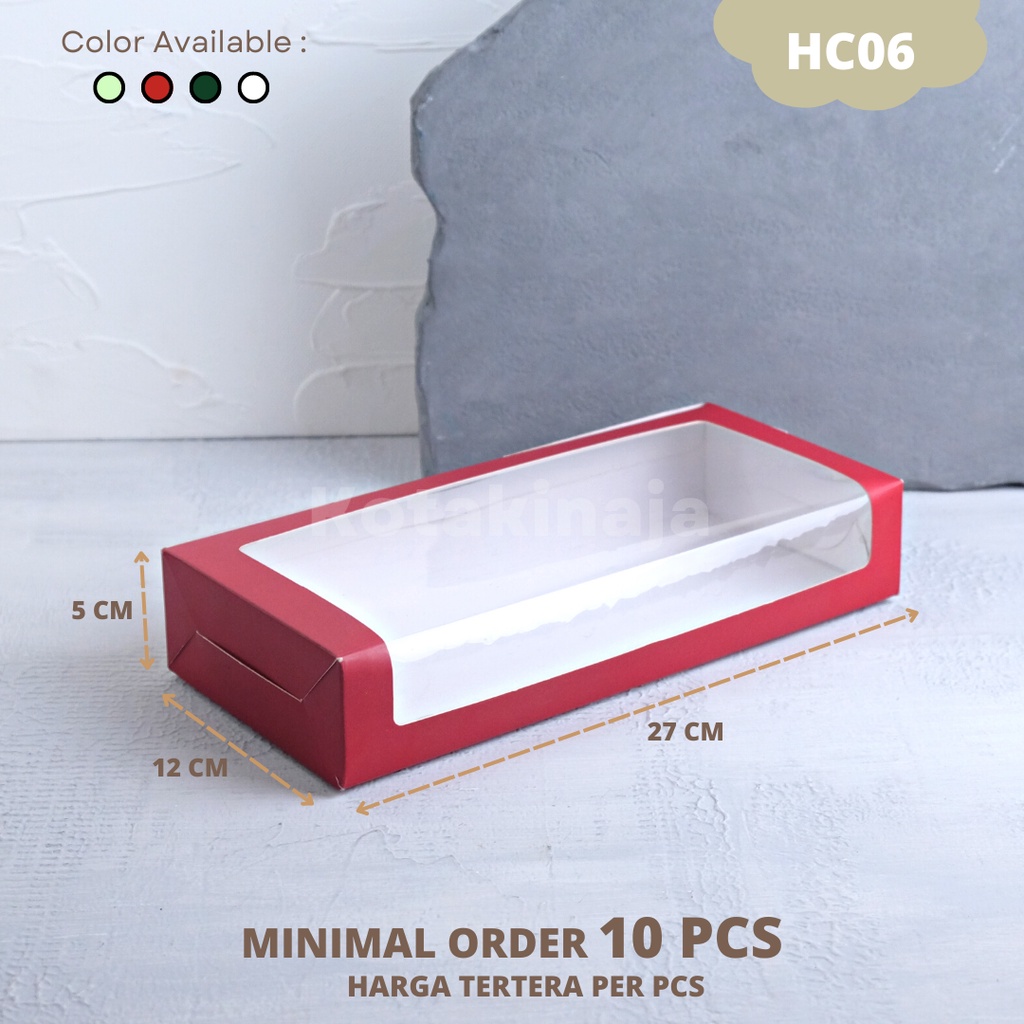 Jual Box Brownies Mika / Kotak makanan Mika / Box Snack / Box Mika ...