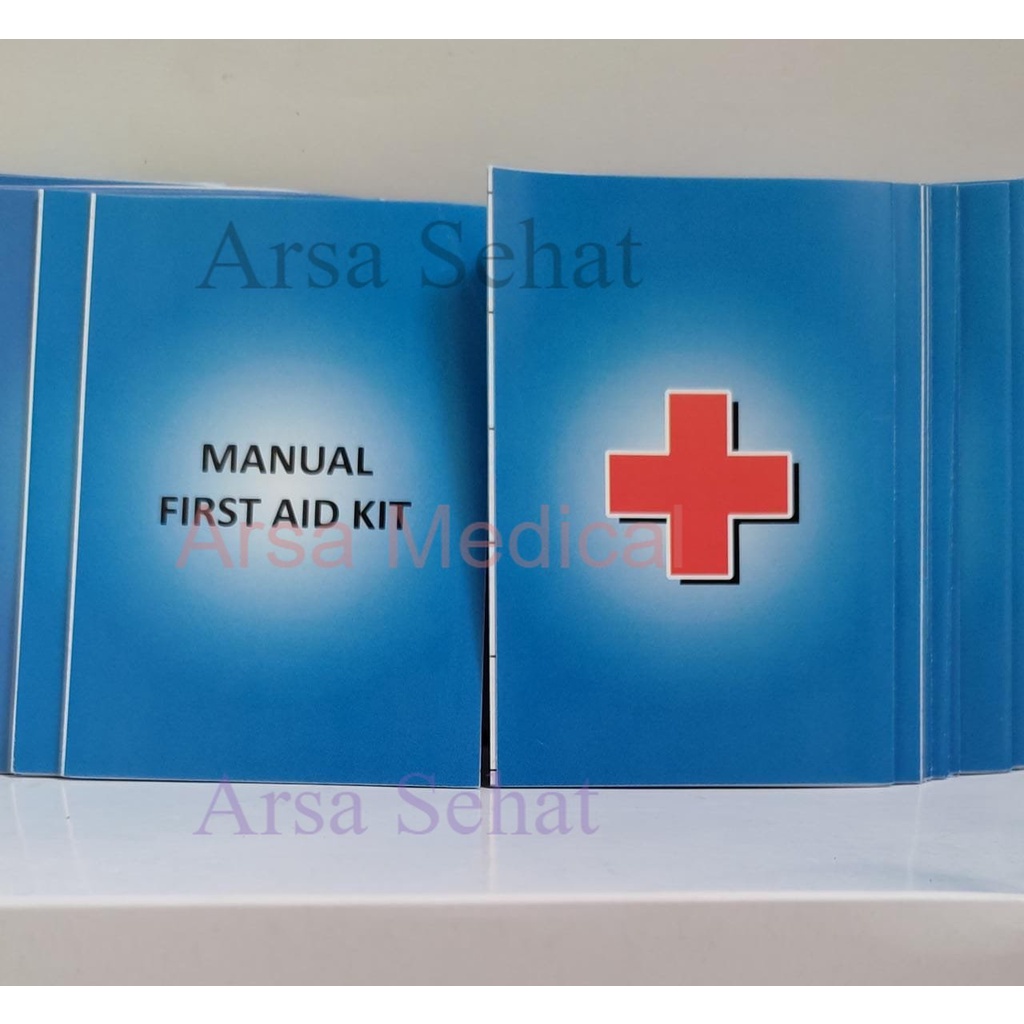 Jual Buku Daftar isi P3k / List Manual First Aid Kit Biru | Shopee ...
