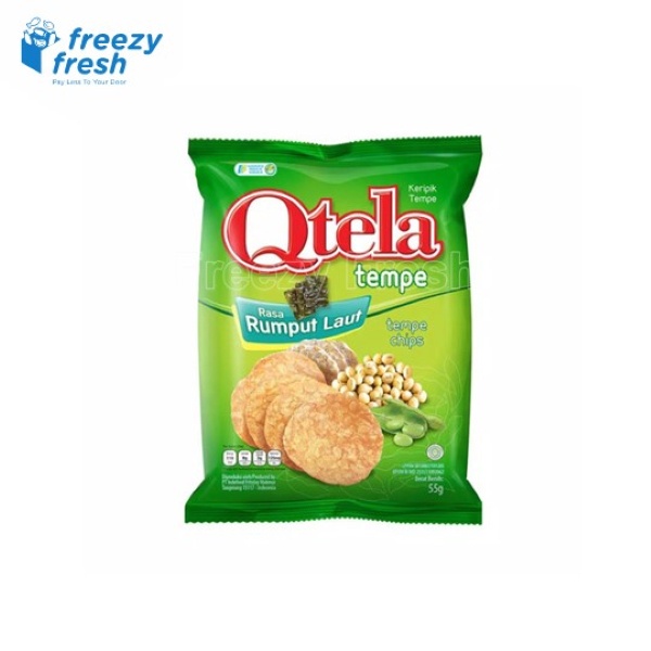 Jual Qtela Tempe Rumput Laut 55 Gr | Shopee Indonesia