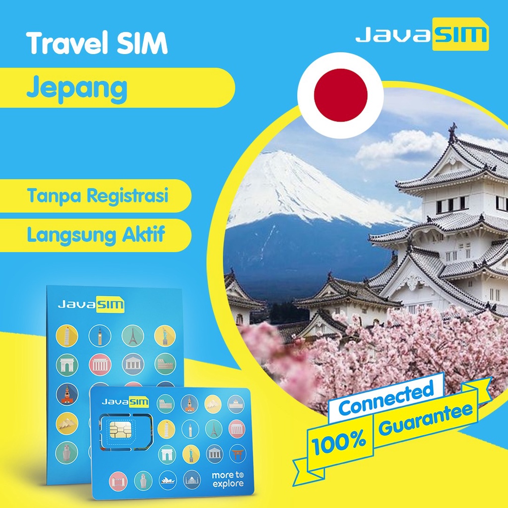 Jual JavaMifi SIM Card Jepang Unlimited | Japan SIM | Shopee Indonesia