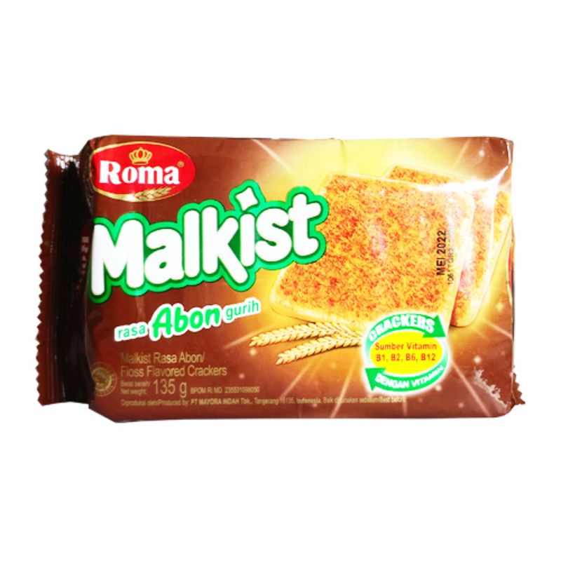 Jual ROMA MALKIST rasa ABON | Shopee Indonesia