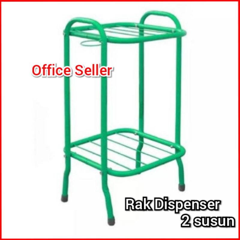 Jual rak 2 susun | rak dispenser | rak 2 susun hijau | rak murah | rak ...