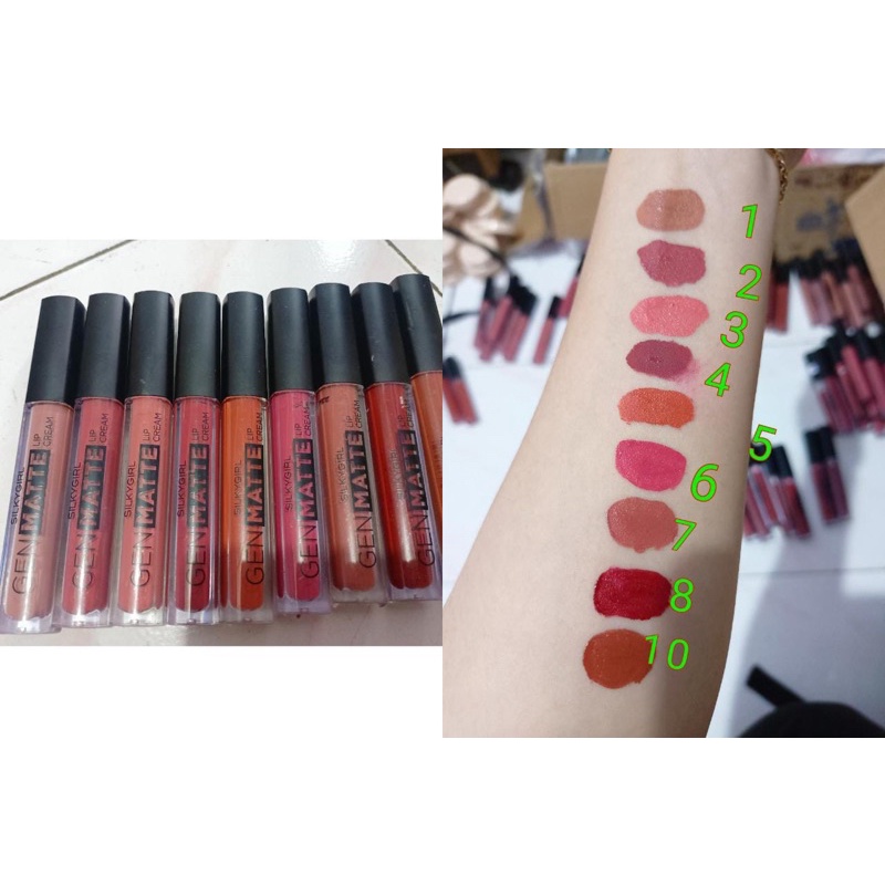 Jual silky gen matte lip cream | Shopee Indonesia