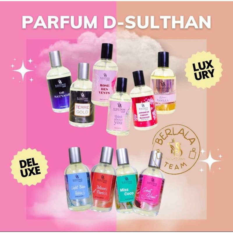 Jual Parfum Dsulthan paket Reseler /Parfum D'Sulthan luxury Delux 50ml ...