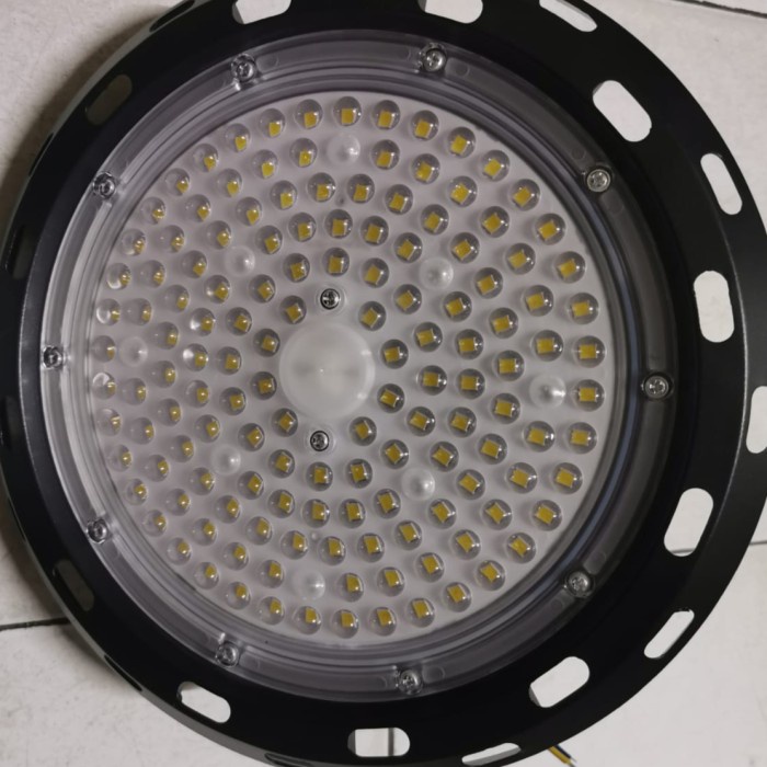 Jual Lampu Led Highbay ufo 100 watt Lampu Gantung Industri 100w | Shopee Indonesia