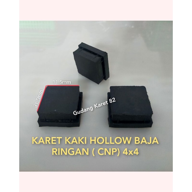 Jual KARET KAKI HOLLOW BAJA RINGAN | CNP | 4x4 (31.5mm x 31.5mm) KHUSUS ...