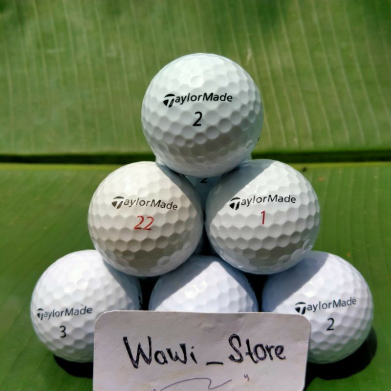Jual BOLA GOLF TAYLORMADE KUALITAS GRADE A B ORIGINAL GOLF BALL ASLI ...