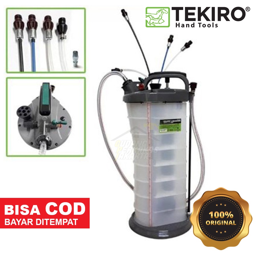 Jual TEKIRO Pompa Oli Kombinasi 10 Liter Combo fluid extruder Tekiro ...