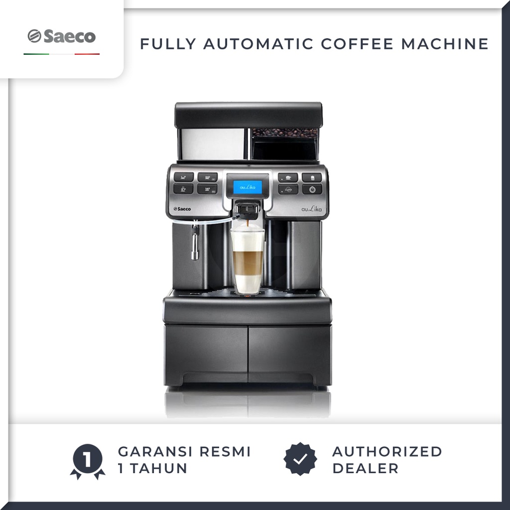 Jual Saeco Aulika Series Top HSC Automatic Coffee Machine Mesin Kopi Otomomatis Espresso ...