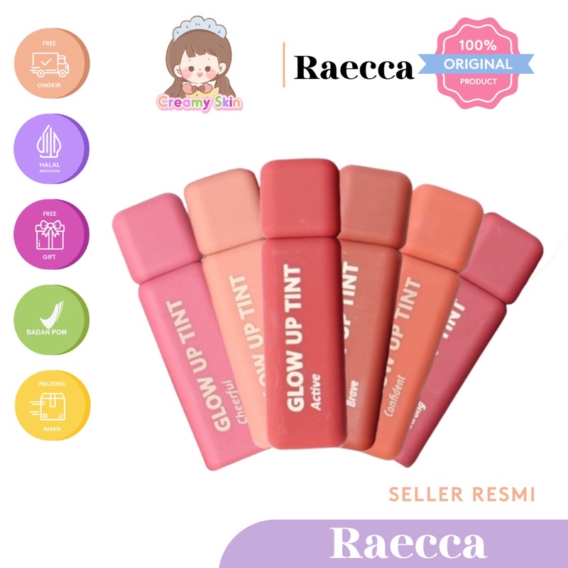 Jual BPOM Glow Up Tint By Raecca | Shopee Indonesia