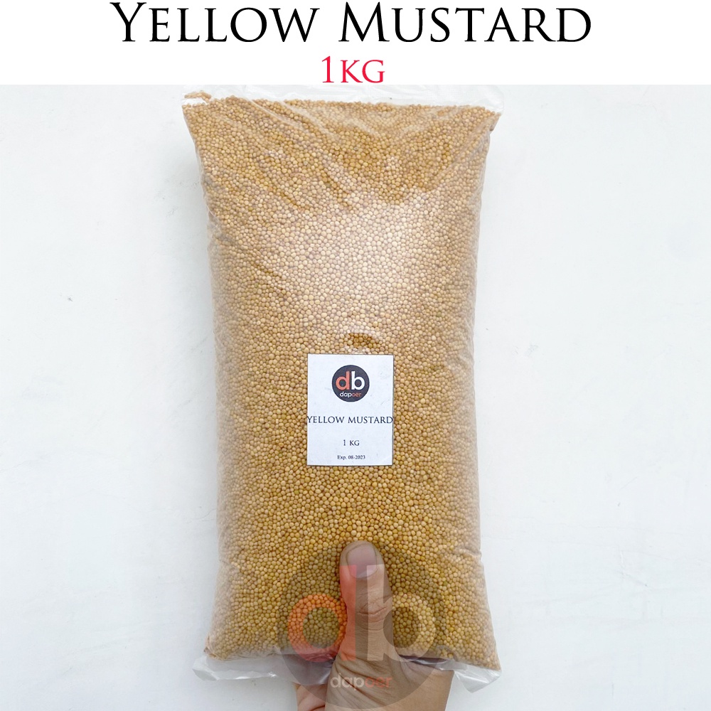 Jual Yellow Mustard | Biji Sawi Kuning 1kg | Shopee Indonesia