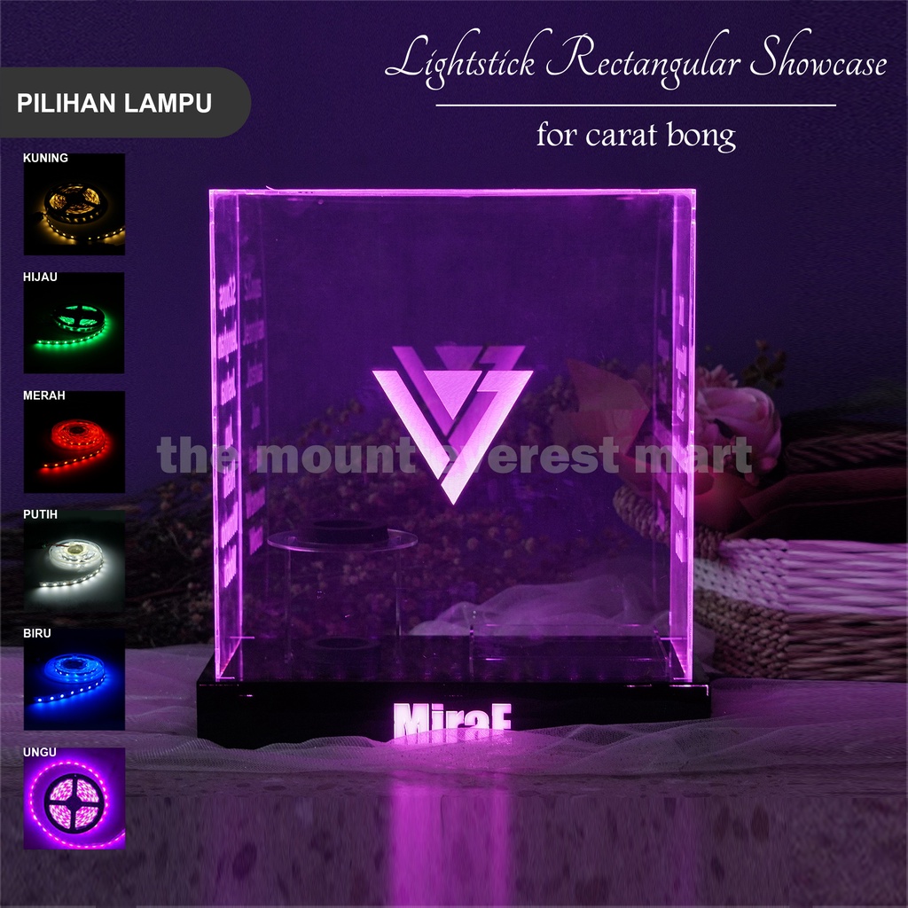 Jual Tabungan Box Lightstick - Box Display Lightstick Seventeen ...