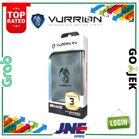 Jual SSD VURRION 128GB / 256 / 512 SATA III GARANSI RESMI | Shopee ...