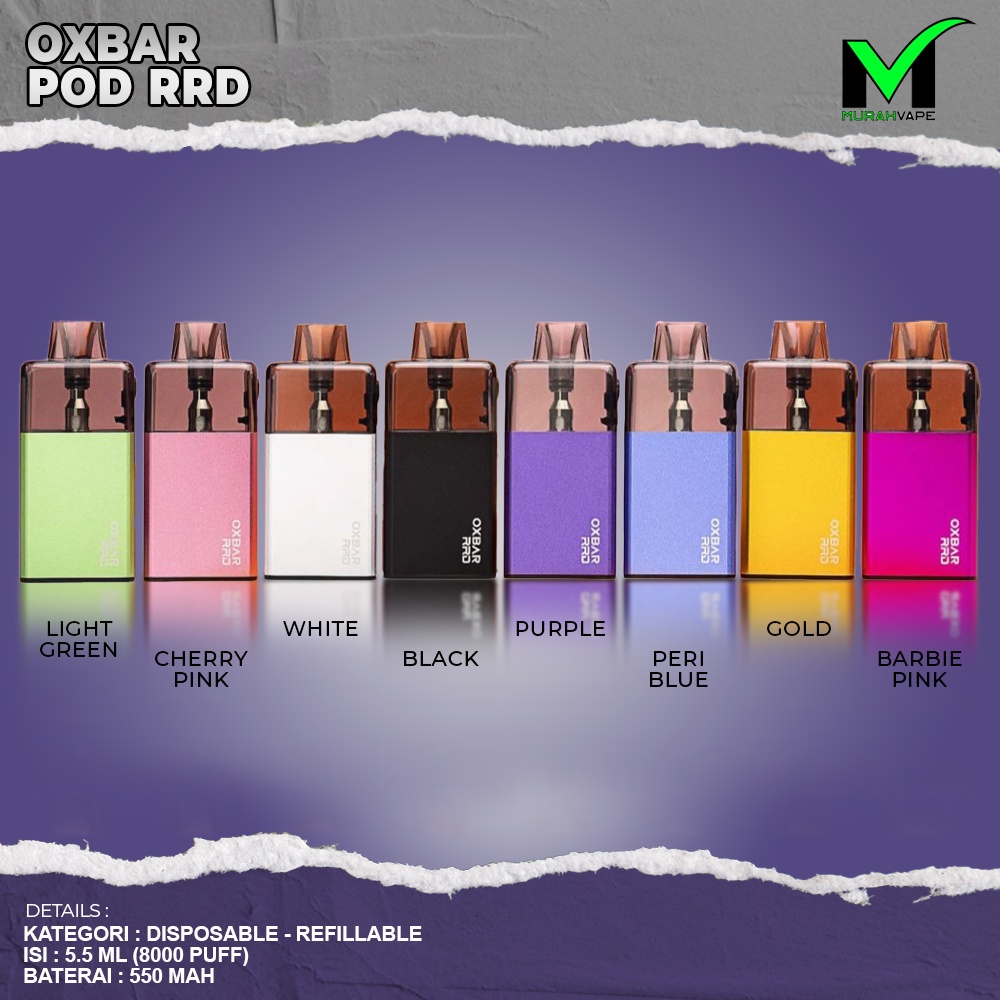 Jual Oxbar RRD Pod By Oxva 100% Authentic | Shopee Indonesia