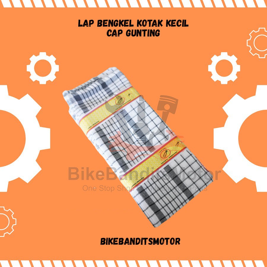 Jual Lap Bengkel Kotak Kecil Cap Gunting 12pcs | Shopee Indonesia
