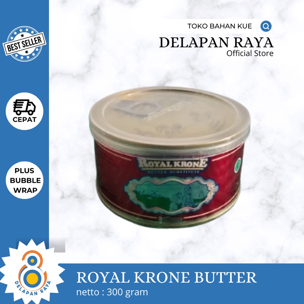 Jual ROYAL KRONE BUTTER 300GR - 8Raya | Shopee Indonesia