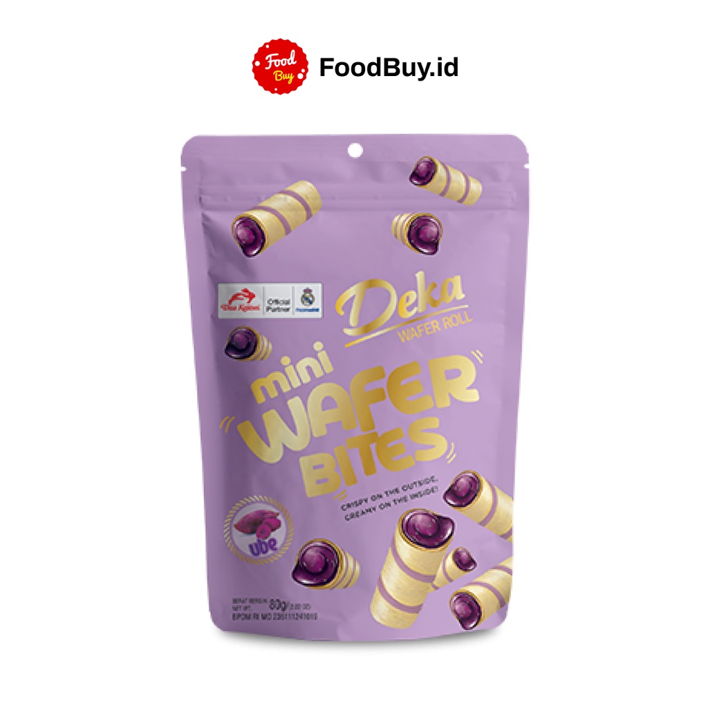 Jual Deka Mini Wafer Bites Taro Ube 80 gr | Shopee Indonesia