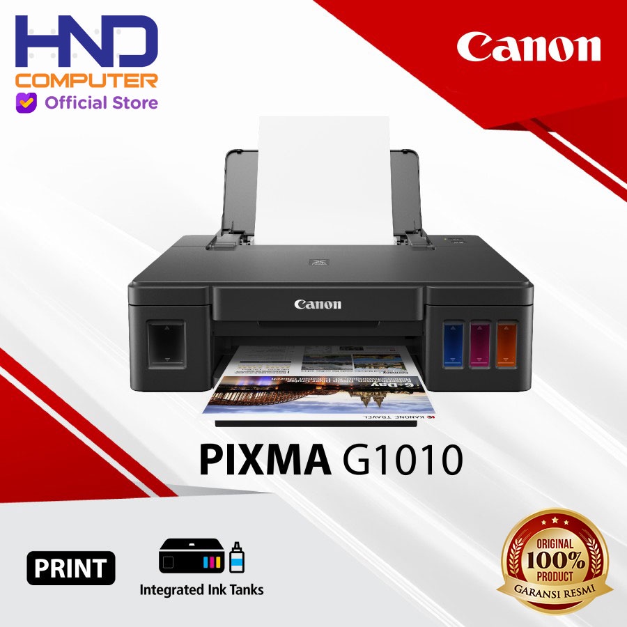 Jual Canon Inkjet Printer PIXMA G1010 Single Function Printer ( Print ...