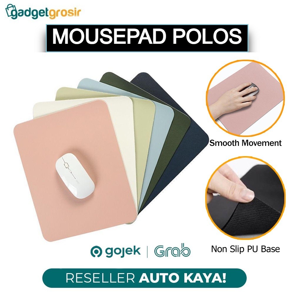 Jual Mouse Pad Polos Basic Minimalis Standar Sublimasi Anti Slip ...