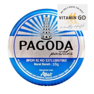 Jual Permen Pagoda Pastiles Rasa Mint 10 Gram, 20 Gram, untuk melegakan ...