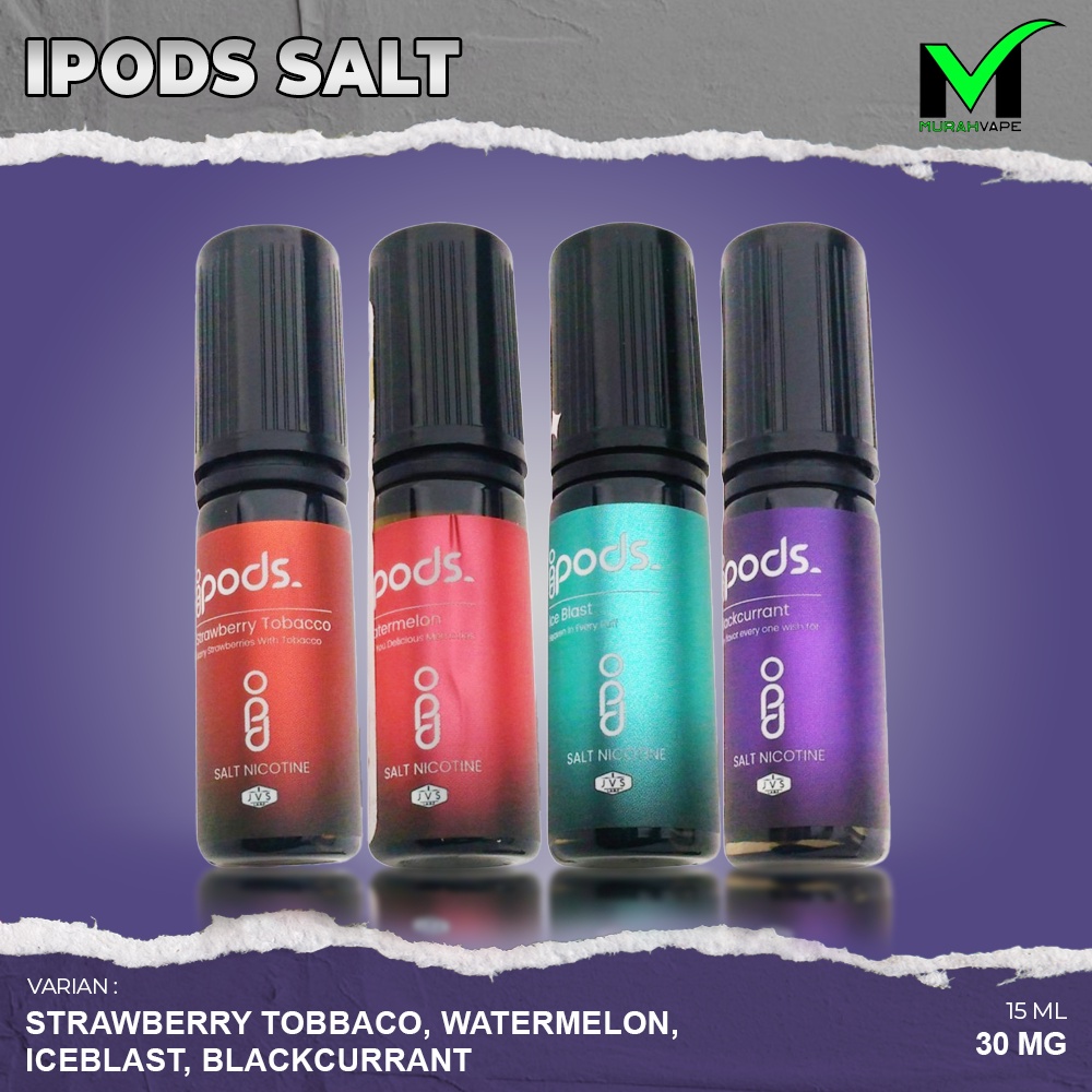 Jual Liquid Saltnic Ipods By Jvs 15ml Bercukai | Shopee Indonesia