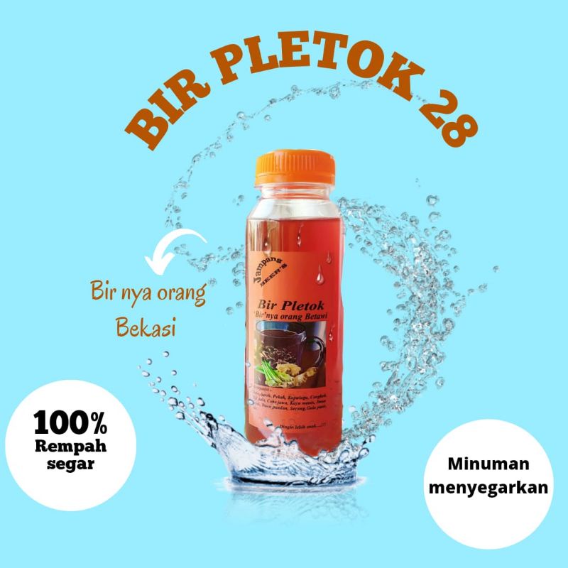 Jual Bir Pletok 230 Ml/Botol (Harga 2 Botol) | Shopee Indonesia