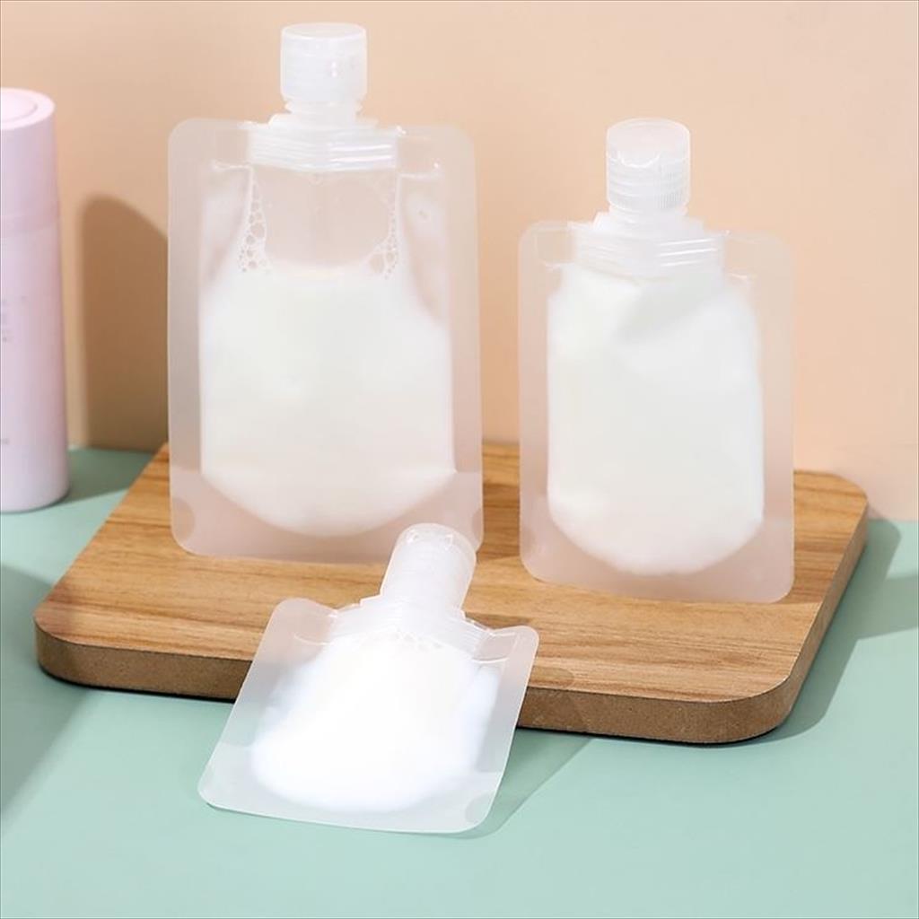 Jual BOTOL SABUN CAIR REFFIL TRAVEL POUCH SABUN SHAMPOO KEMASAN PLASTIK ...