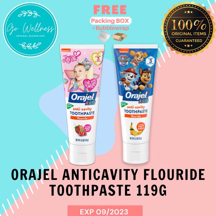 Jual Orajel Anticavity Flouride Toothpaste 119g odol anak anak | Shopee ...