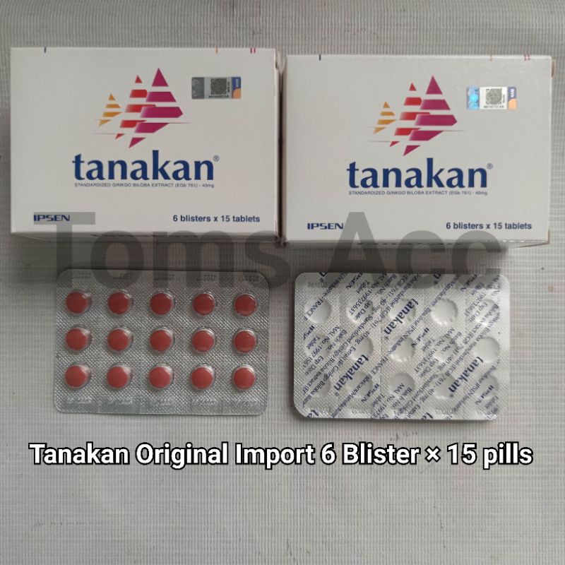 Jual Tanakan Singapore Ginkgo Biloba Ready 2x15 Tablet Vitamin Otak Melancarkan Peredaran Darah ...