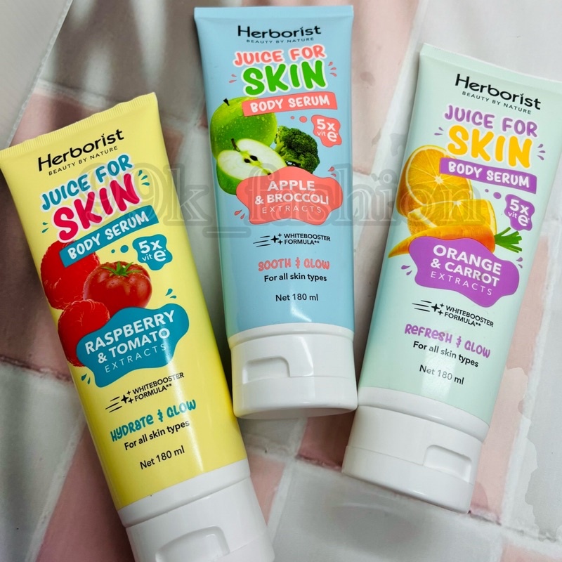 Jual Herborist Juicy For Skin Body Serum Exfoliating Gel Scrub 150ml Original | Shopee Indonesia