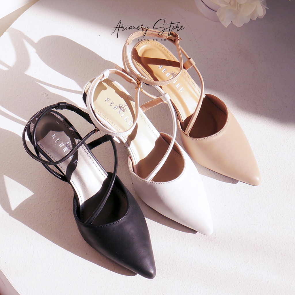 Jual Sepatu High Heels Wanita Hak 5 cm Reva | Shopee Indonesia