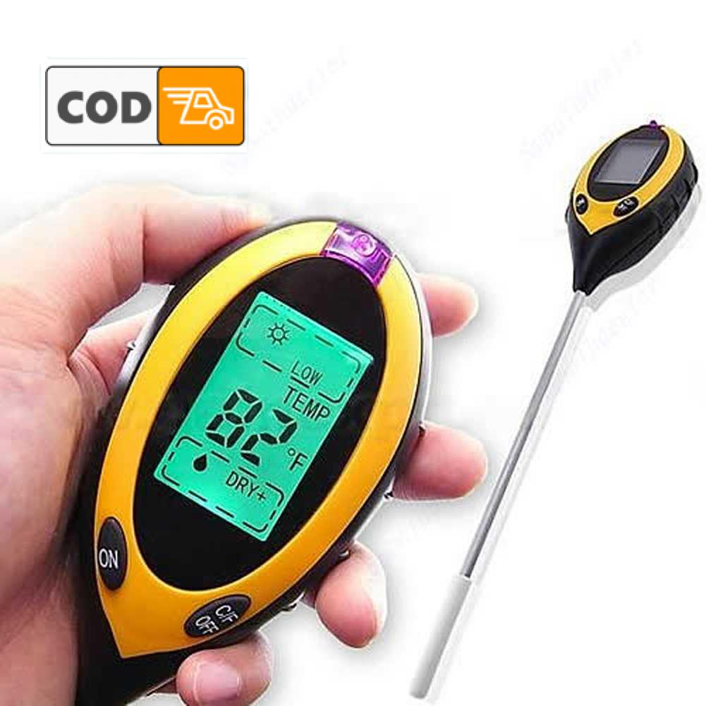 Jual Alat Pengukur Temperature Kelembaban PH Tanah Pendeteksi Kesuburan ...