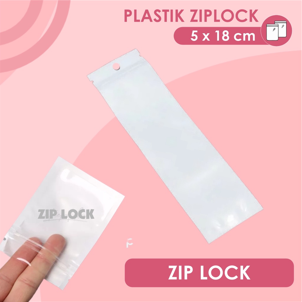 Jual Plastik Ziplock | Plastik Klip 5x18 cm | Shopee Indonesia