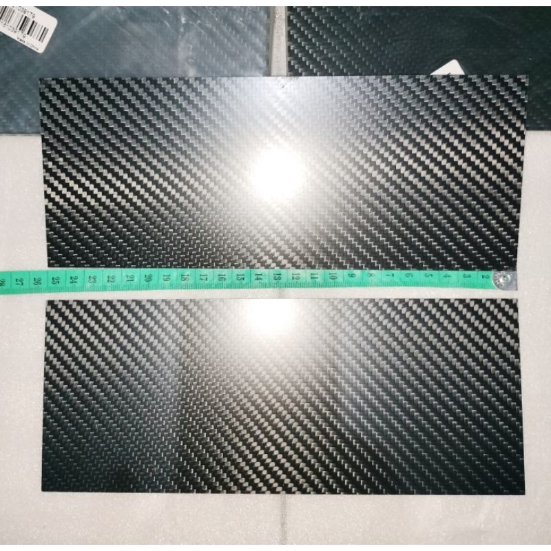 Jual Karbon fiber lembaran serat papan carbon fibre plate sheet membran ...